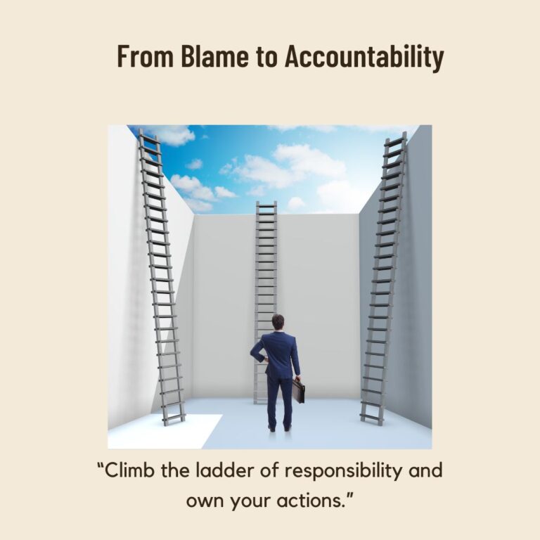 From Blame to Power: The Path to Personal Responsibility